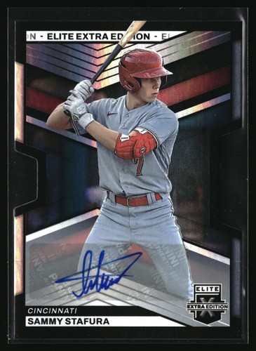 Sammy Stafura Die Cut /399,Auto 2023 Panini Elite Extra Edition ...