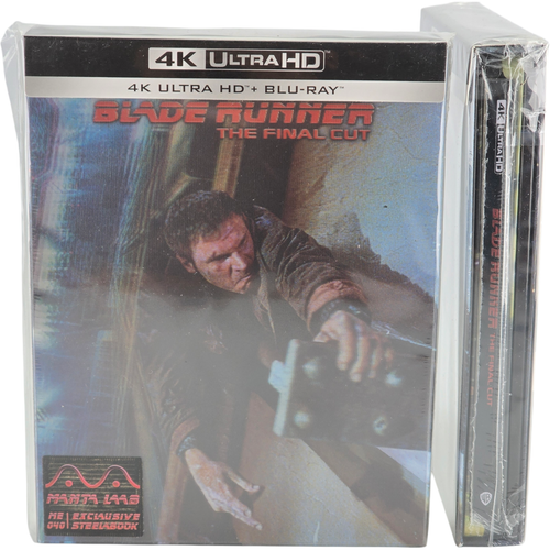 Blade Runner Final Cut 4K UHD + Blu-Ray Steelbook Lenticular Manta Lab ...