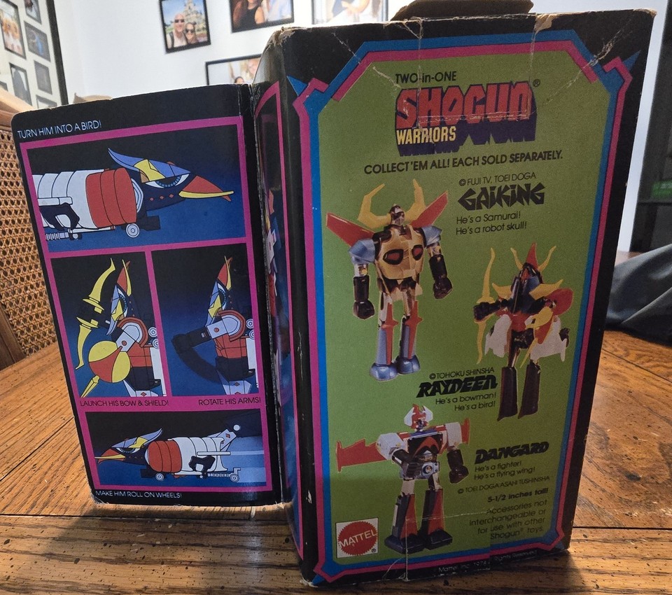 1978 Mattel Shogun Warrior Raydeen Diecast Figure | eBay