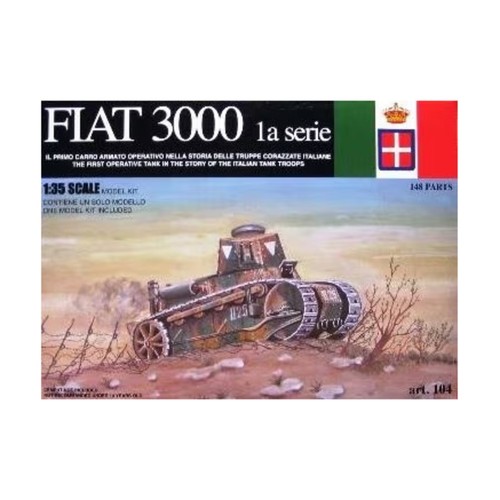 Tauro Model Model Kits 1:35 Interbellum Fiat 3000 EX/NM | eBay