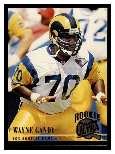 Wayne Gandy #428 1994 Ultra Los Angeles Rams | eBay
