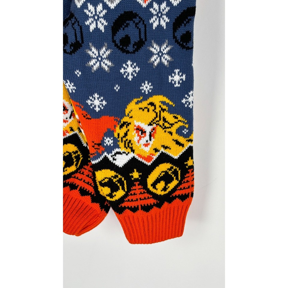 ThunderCats Ugly Christmas Sweater Unisex Size 4XL Knit Jumper New ...