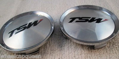 TSW CHROME CUSTOM WHEEL CENTER CAPS #T085 (SET OF TWO) | eBay