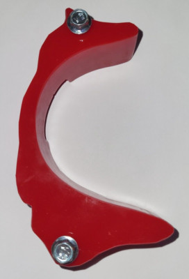 HONDA TRX400EX TRX 400EX 400X ENGINE RED POLY CASE SAVER, CHAIN GUIDE ...