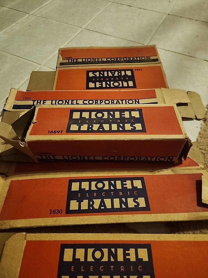 Lionel Box Lot 5 For All One Money | eBay