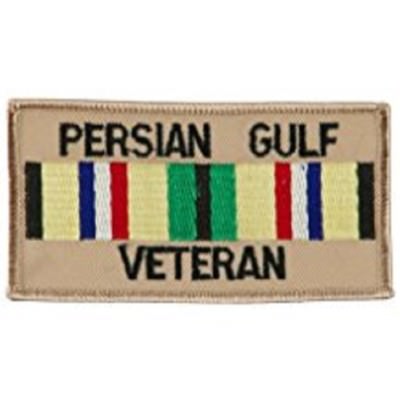 MILITARY EMBROIDERED PATCH - PERSIAN GULF VET RIBBON -- IRON-ON -- NEW ...