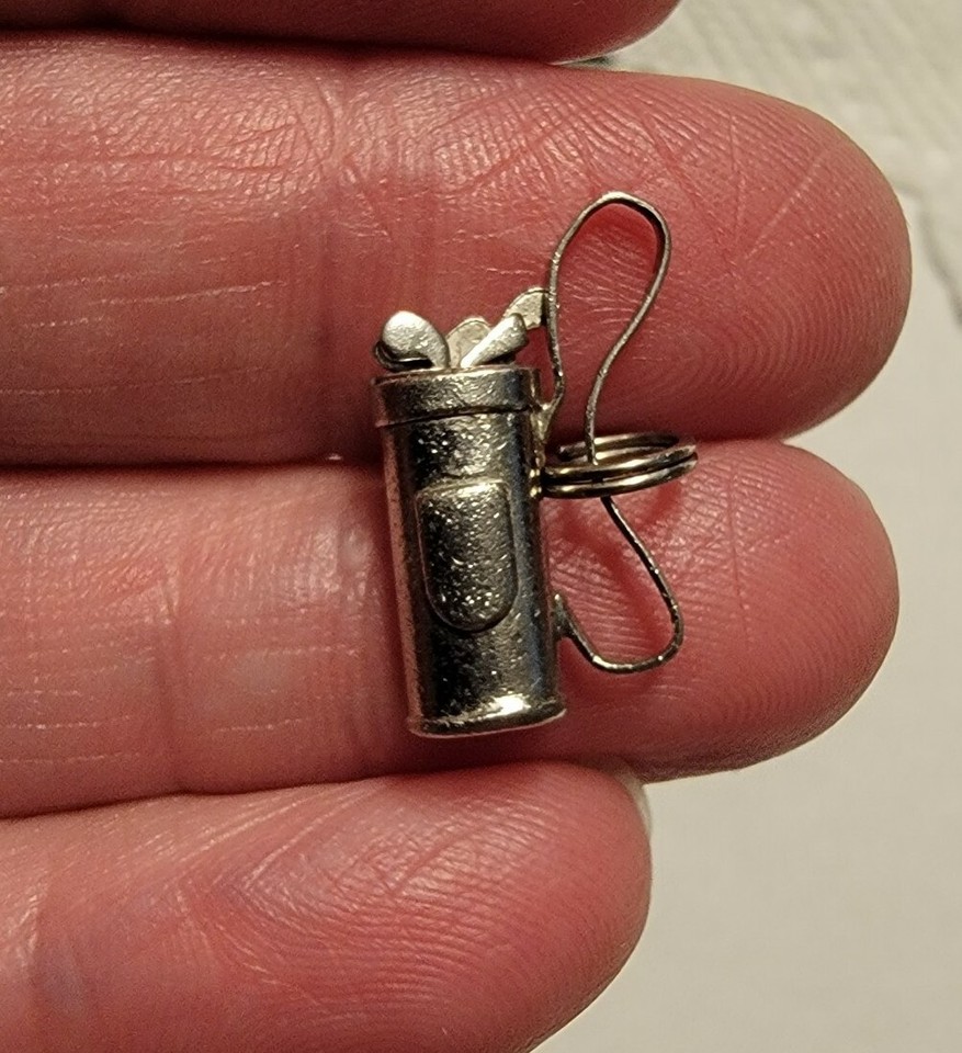 Choice Mid-Century Vintage Contemporary 3-D Sterling Silver Charms ...