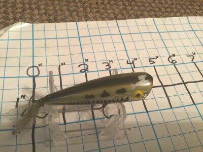 Original REBEL POP R TOPWATER POPPER FISHING LURE TUFF COLOR FROG ...