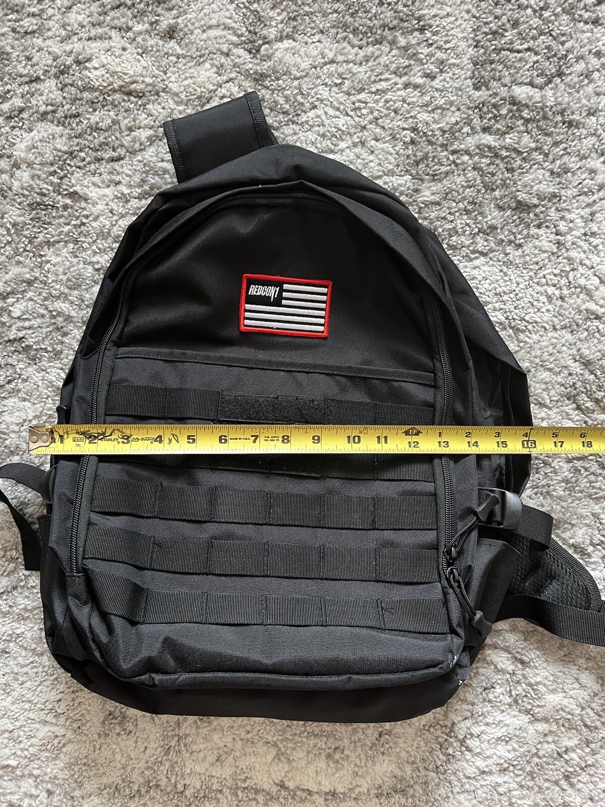 Redcon1 Tactical Military Molle Pro Backpack Black In… - Gem