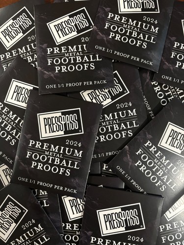 2024 Press Pass Premium Football 1/1 One of One Pre Production Proof ...