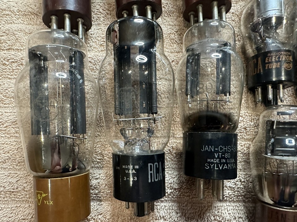 Electron Vacuum Tube Ham Radio/TV/Radio - Tubes, Lot Of 20 Lot #22 | eBay