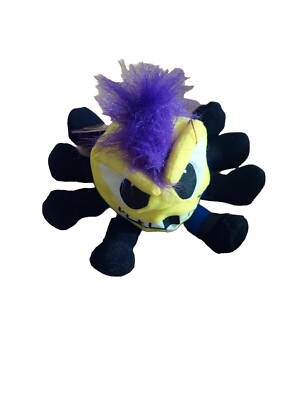 VTG Meanies Series 1 Otis the Octapunk Plush Octopus Bean Bag ...