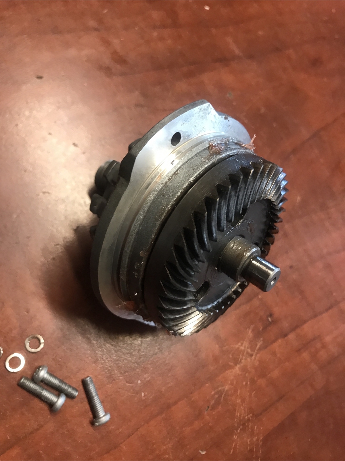 Use Genuine Part Spindle Output Shaft Assy RIDGID R10202 7" CORDED ...