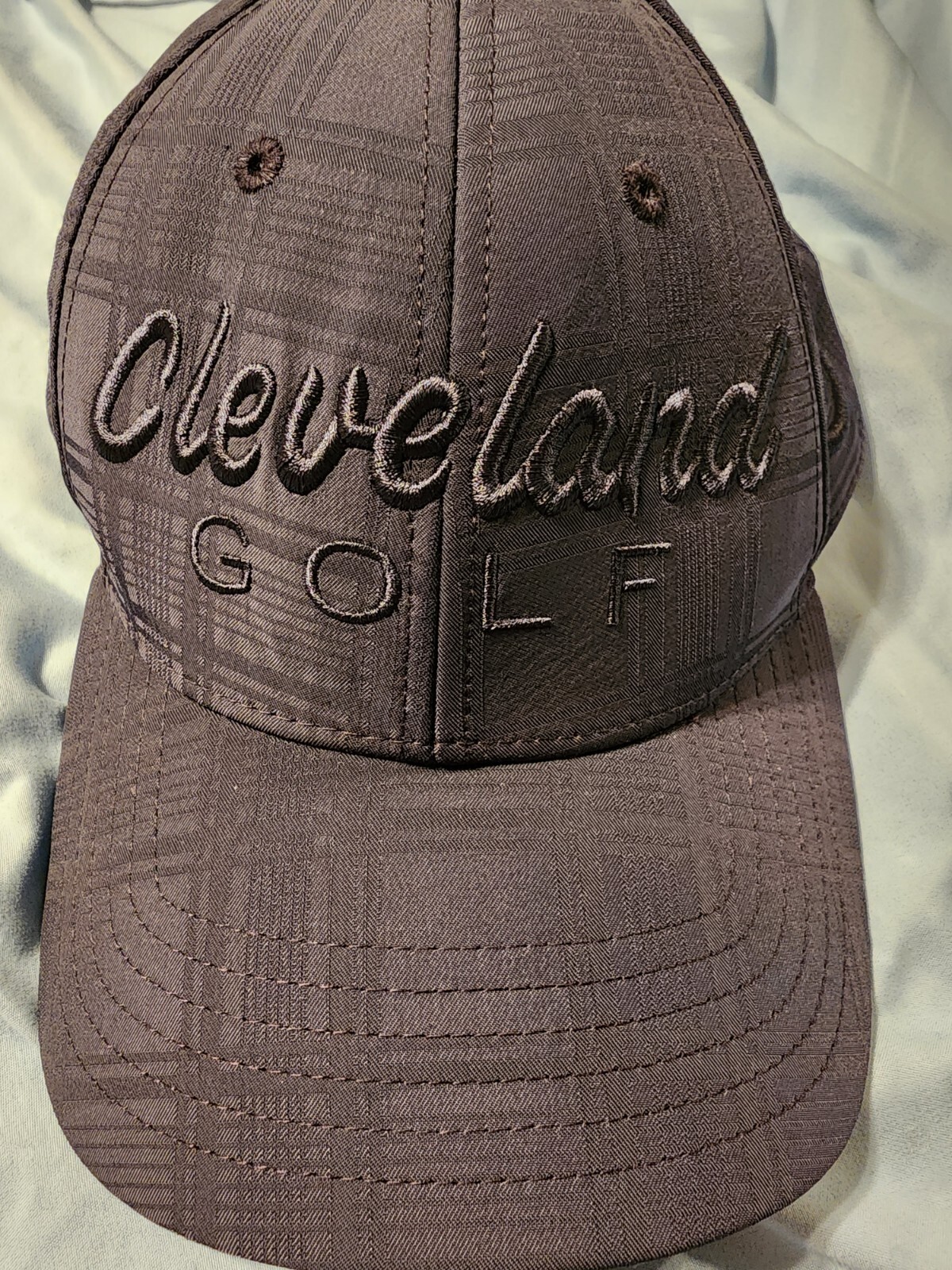 Cleveland Golf Blue embroidered Aflex Hat Cap Small M… - Gem