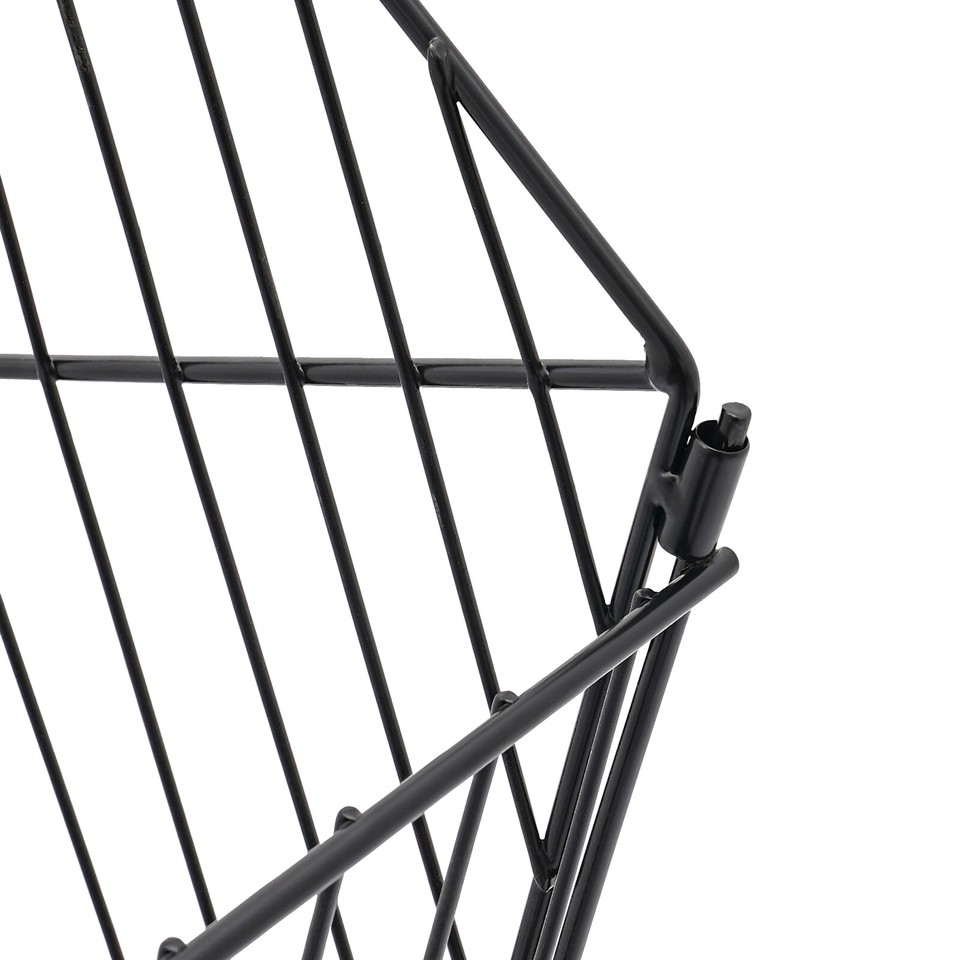 5 Tier Wire Grid Retail Display Shelf Merchandise Display Rack Stand 90 ...