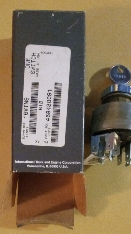 Genuine International Switch ASSY IGN & Starter 468438C91 OEM Ignition ...