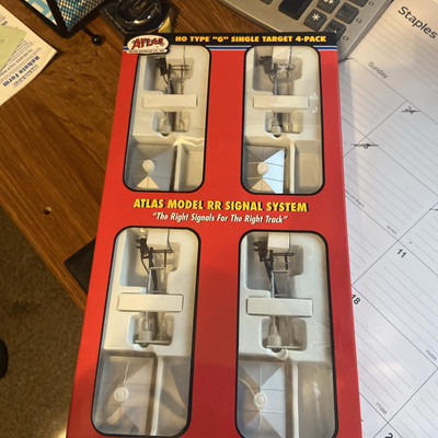Atlas 237 HO Type "G" Single Target Signals (Pack of 4) | eBay