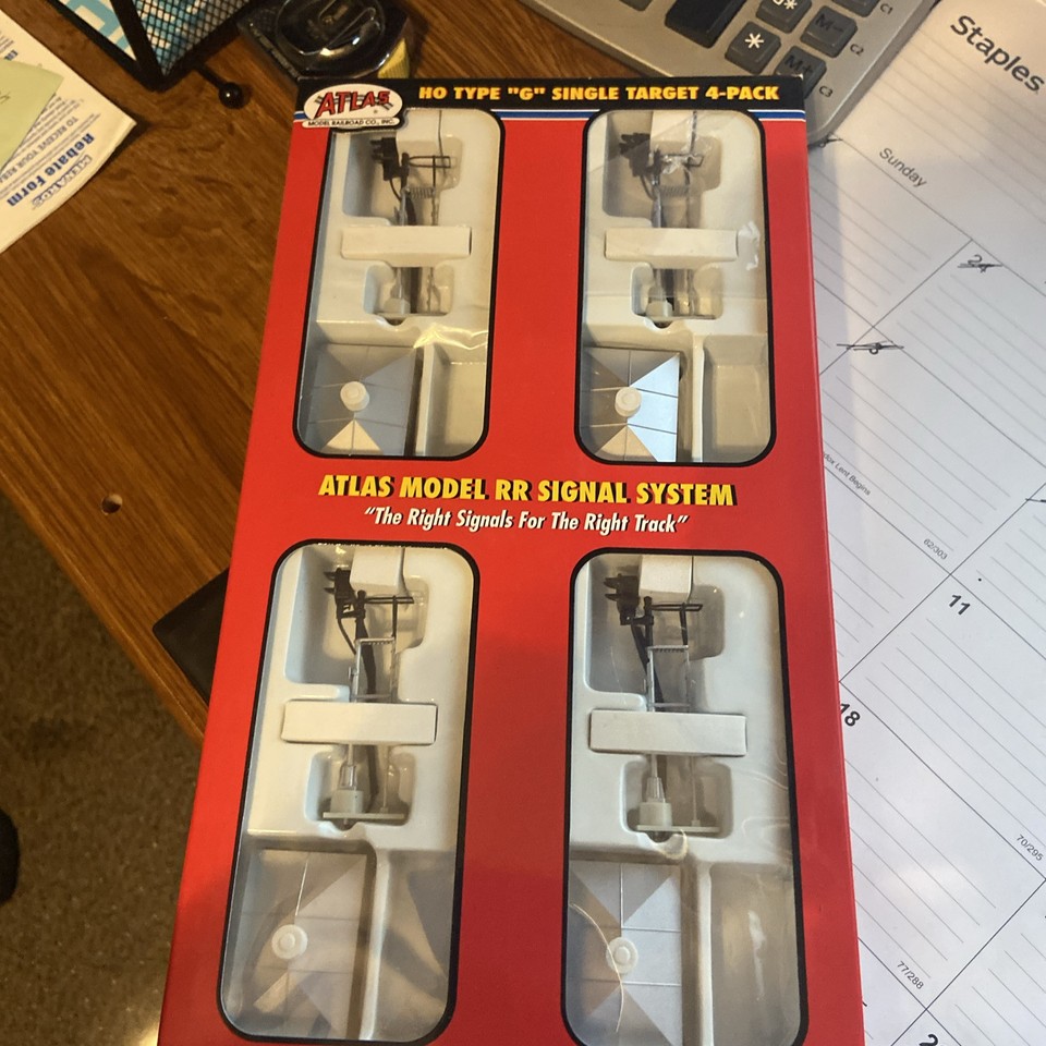 Atlas 237 HO Type "G" Single Target Signals (Pack of 4) | eBay