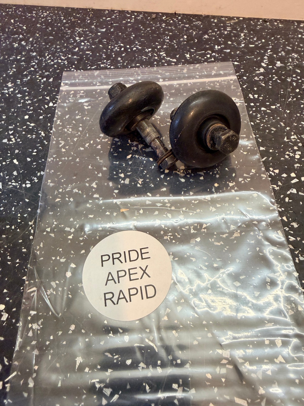 PRIDE APEX RAPID ANTI TIP CASTORS | eBay