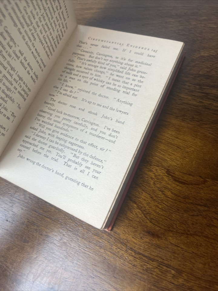 Circumstantial Evidence - Andrew Stewart. First Edition 1928 Bodley ...