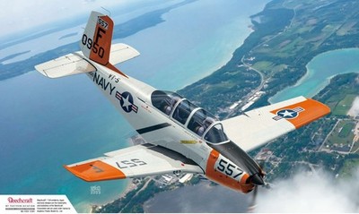 ACY-12361 Academy 1/48 T34B Mentor VT5 Training Air Wing USN Aircraft ...