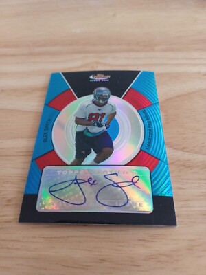 2005 Finest Blue Refractor #161 Alex Smith Autograph #rd /299 ...