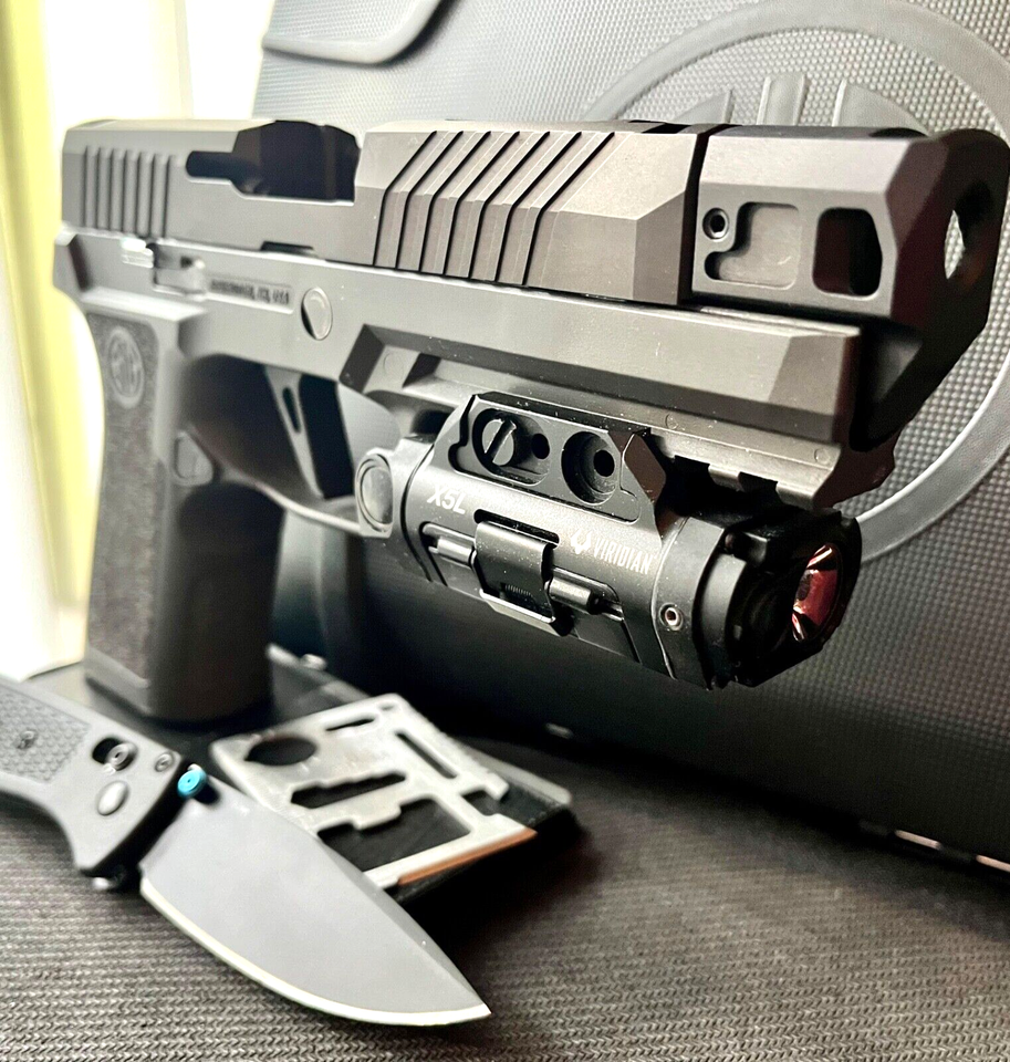 Sig P320 Slide w/ Grey Ghost Parts + Compensator Compact 3.9" Upper ...