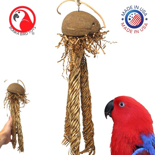 3365 Coco Shred Puller Bird Toy parrot cage toys cages african grey ...