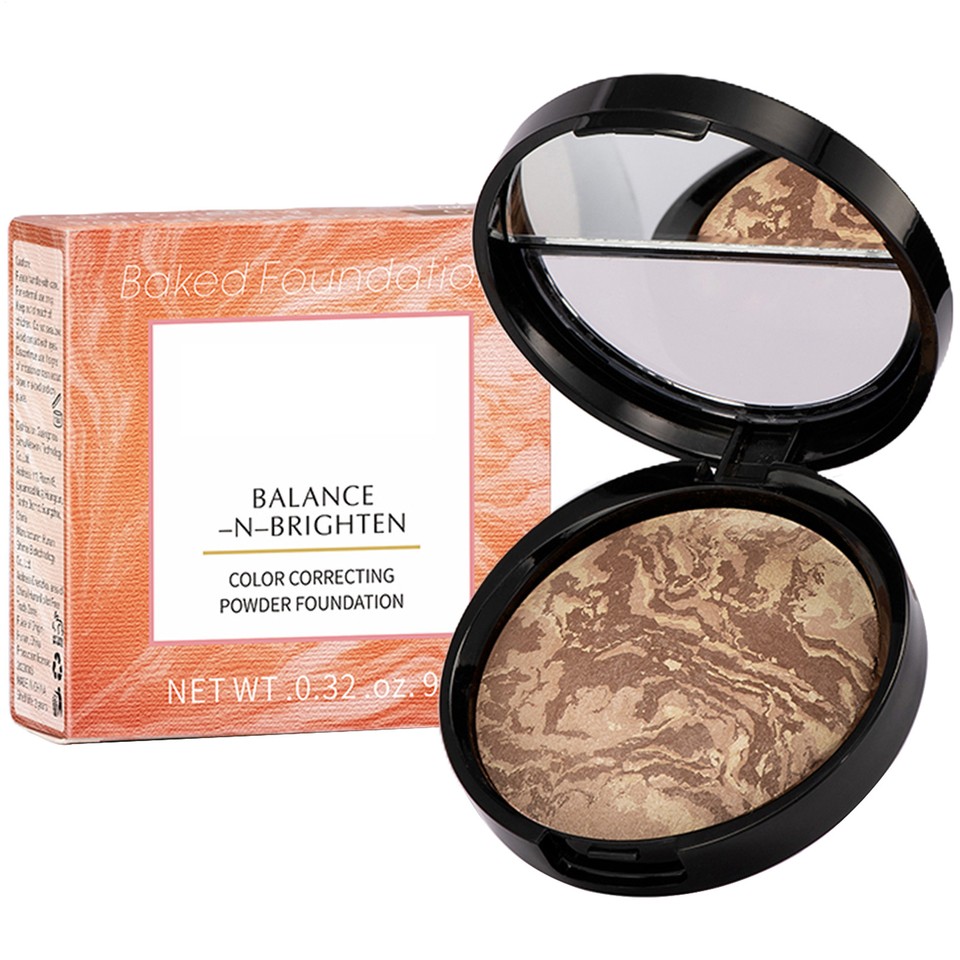 Baked Color Correcting Powder Foundation - Porcelain, Demi-Matte | eBay