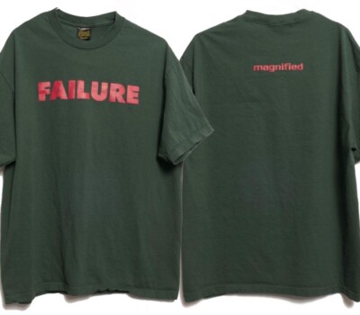 Failure Magnified Alternative Band 2 side Forest Green T shirt NH17932 ...