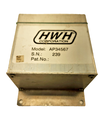 HWH AP34567 TRAVEL CLAMP CONTROL BOX COMPUTER / TOUCH PANEL-CONTROLLED ...