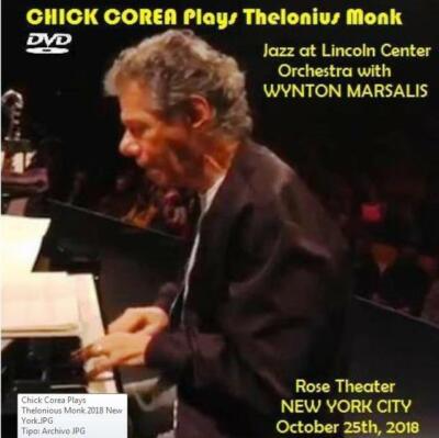 CHICK COREA Plays Thelonius Monk Jazz at Lincoln Center Orchestra NEW ...