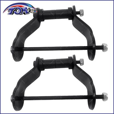 2PCS Rear Leaf Spring Shackle Kit Pair LH & RH For Chrysler Dodge 722 ...
