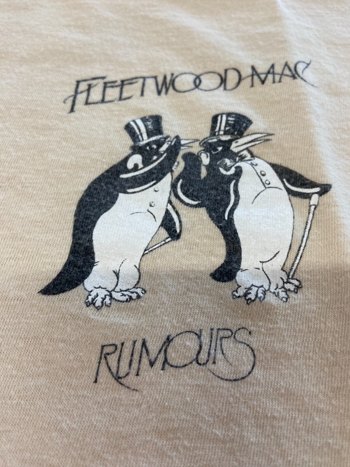 1977 FLEETWOOD MAC RUMORS PROMO/TOUR SHIRT VERY RARE - Gem