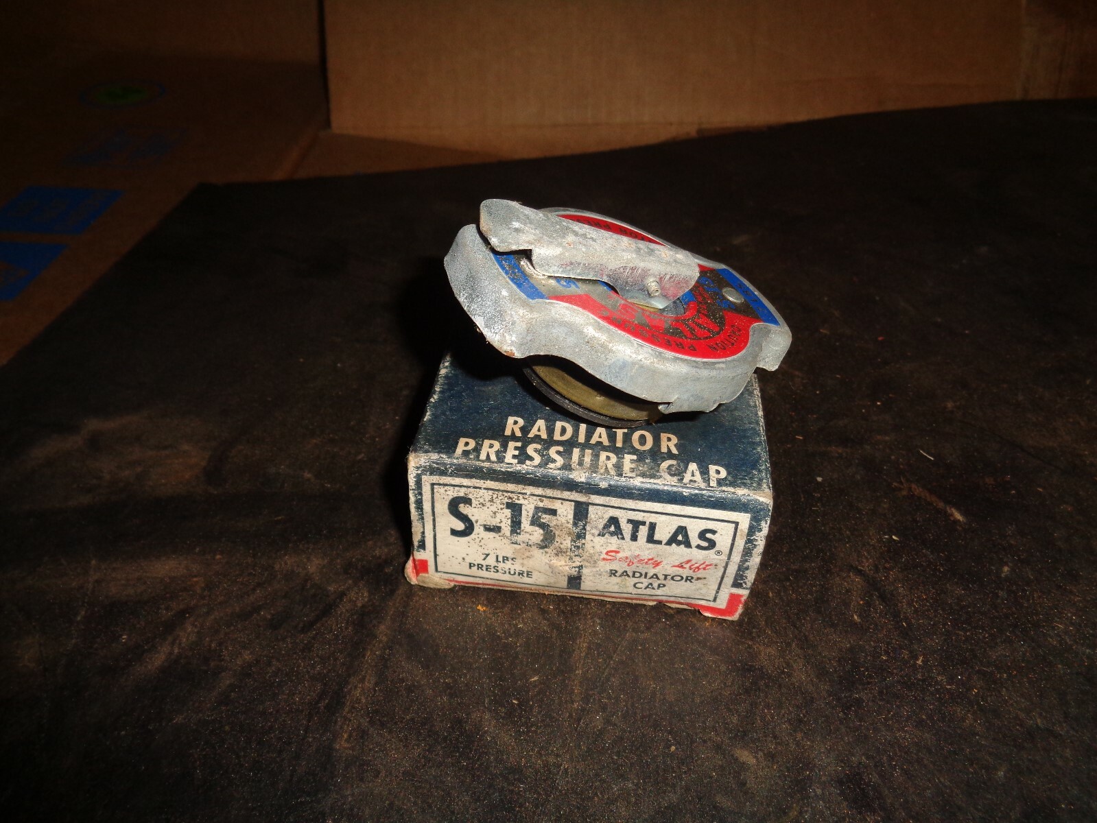 NOS atlas Radiator Cap s-15 | eBay