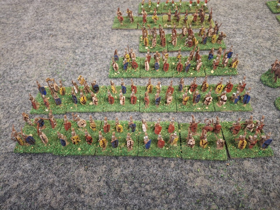 15mm Ancients Roman and Greek Painted Infantry for wargaming. metal ...