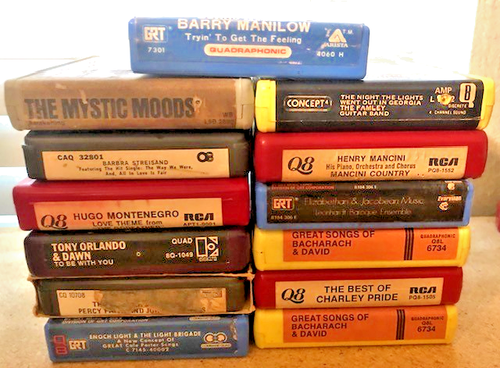 Lot of Quadraphonic 8-Track Tapes - Mostly Easy Listening/Pop | eBay