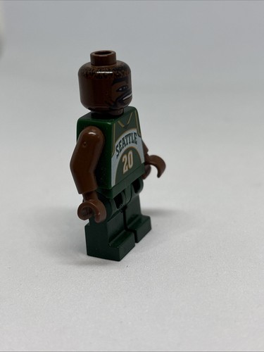 LEGO Sports Basketball: Gary Payton Seattle SuperSonics #20 Minifigure ...
