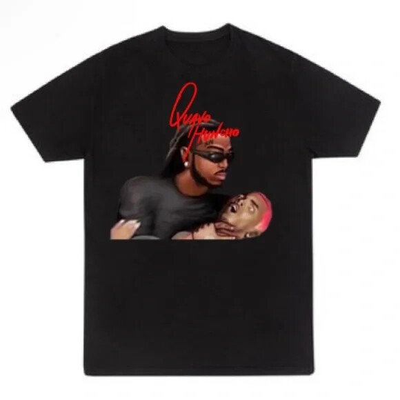 Quavo OHB Chris Brown Diss t shirt S-5XL New 2024 Fast Shipping!!!!! | eBay