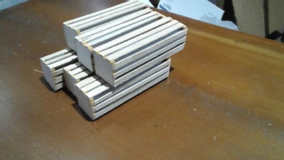 g scale cargo Freight Car Loads Lot 6 Crates Model Train Layouts also O ...