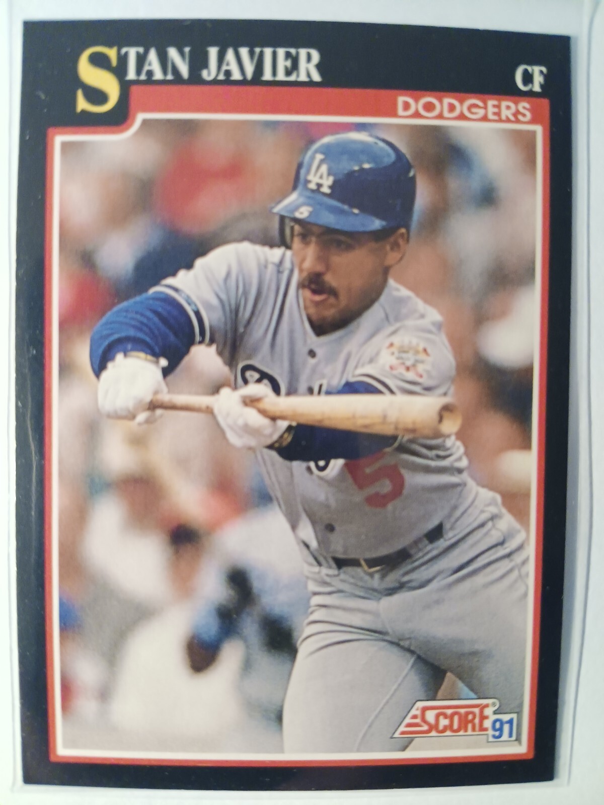 STAN JAVIER LOS ANGELES DODGERS 1991 SCORE BASEBALL CARD #281 | eBay