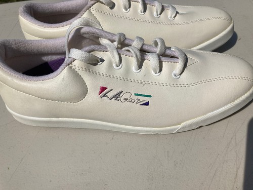 Vintage 1995 LA Gear Women's White Low Top Comfort Shoes Size 8.5. | eBay
