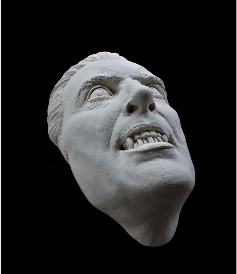 life size bust dracula christopher lee white | eBay