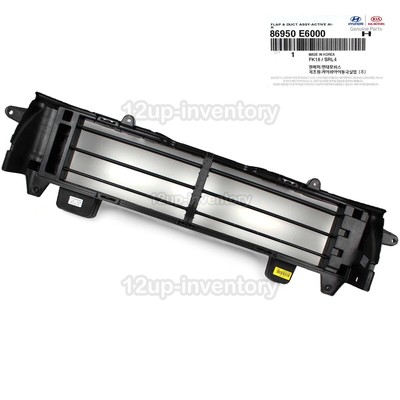 GENUINE Air Shutter Flap Duct Grille for 16-17 Hyundai Sonata HYBRID ...