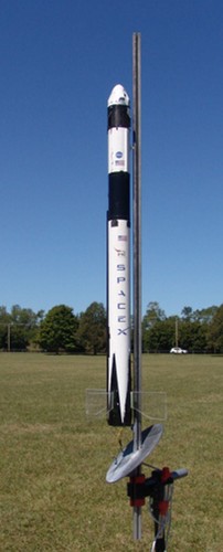 SUPER SALE 20% OFF Falcon 9 Model Rocket Kit 1/48 - 3D Nose Altaira | eBay