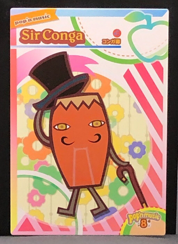 Sir Conga Pop'n Music Card TCG Japanese KONAMI PO23N010/056 0406 | eBay
