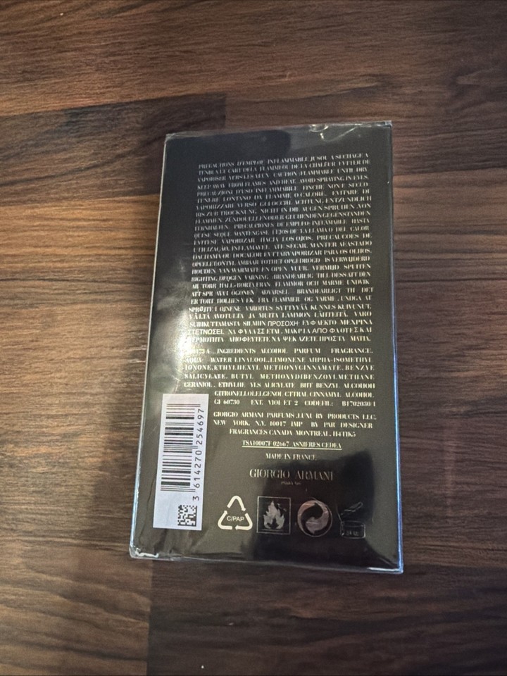 Acqua Di Gio Profumo 100ml (Early Batch - Sealed) | eBay UK