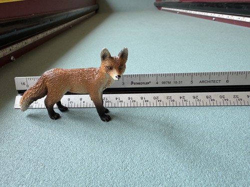 Schleich Red Fox Figure 14648 North American Wildlife Retired 2010 ...