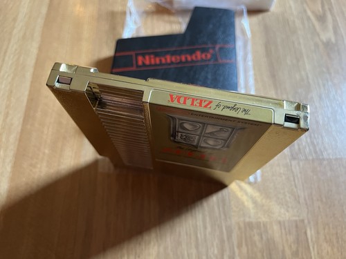 The Legend of Zelda Nintendo NES CIB Cart Box Manual 3 Screw Non Rev A ...
