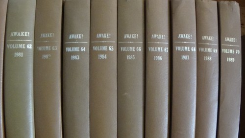 Vintage 1980's Awake Magazine Bound Volumes- Sold Individually- You ...